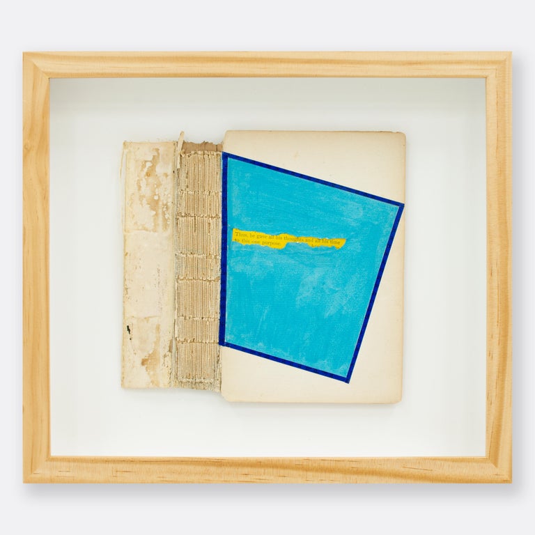 Austin Kerr - One Purpose - abstract book art mixed media in handmade ...