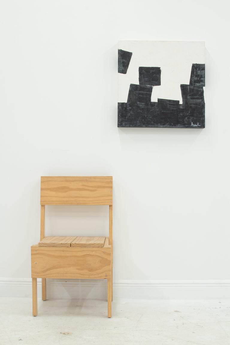 Austin Kerr - Building Blocks - black and white abstract plaster and ...