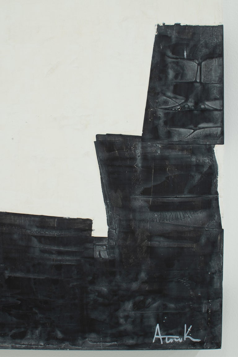 Austin Kerr - Building Blocks - black and white abstract plaster and ...