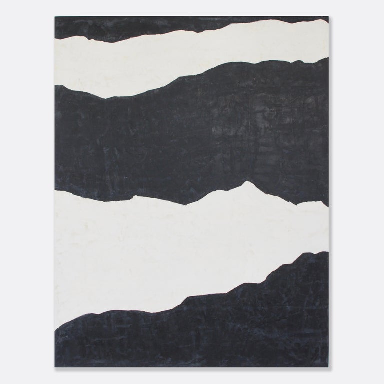 Austin Kerr - Desired Hope - black and white abstract plaster and ...