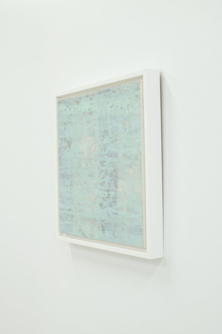 Austin Kerr - Gentleness - framed 6 piece blue abstract plaster and ...