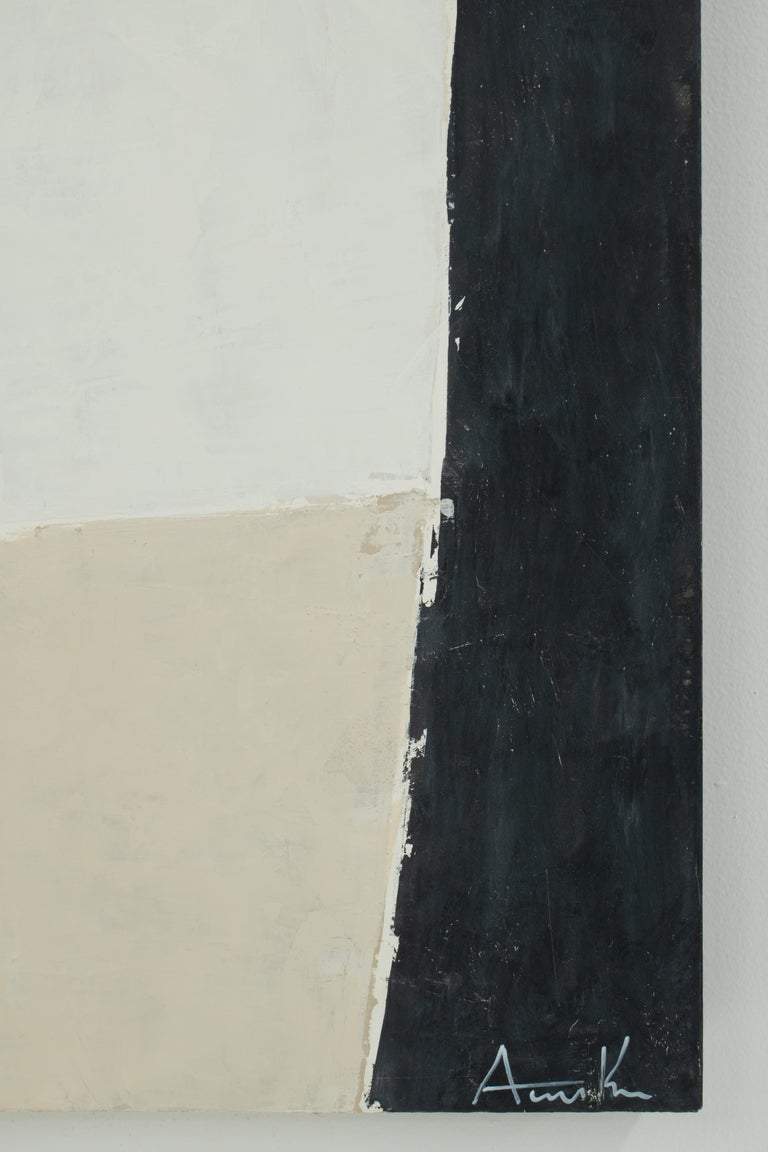 Austin Kerr - Inner Peace - multi colored abstract plaster and acrylic ...