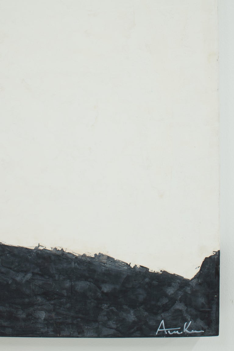 Austin Kerr - Peaks and Valleys - black and white abstract plaster and ...