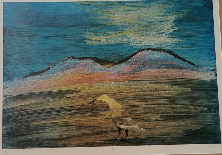 Australian Artist Sidney Nolan, Bird, Limited Edition Photo Lithograph ...