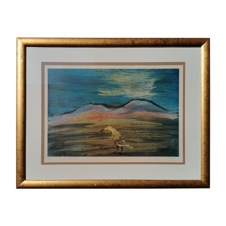 Australian Artist Sidney Nolan, Bird, Limited Edition Photo Lithograph ...