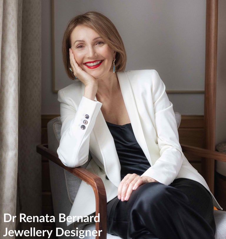 Natural Australian 2.42ct Boulder Opal/Garnet Dangle Earrings 18K Yellow Gold For Sale at 1stDibs