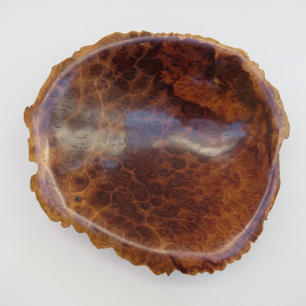 Australian Handcrafted Burr Wood Bowl Mallee Wood For Sale at 1stDibs