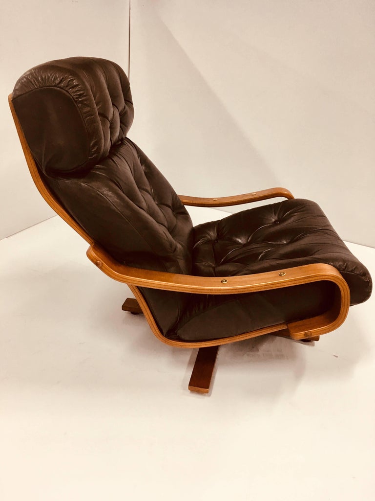 Australian Midcentury Danish Deluxe Leather Armchair, circa 1960s For ...