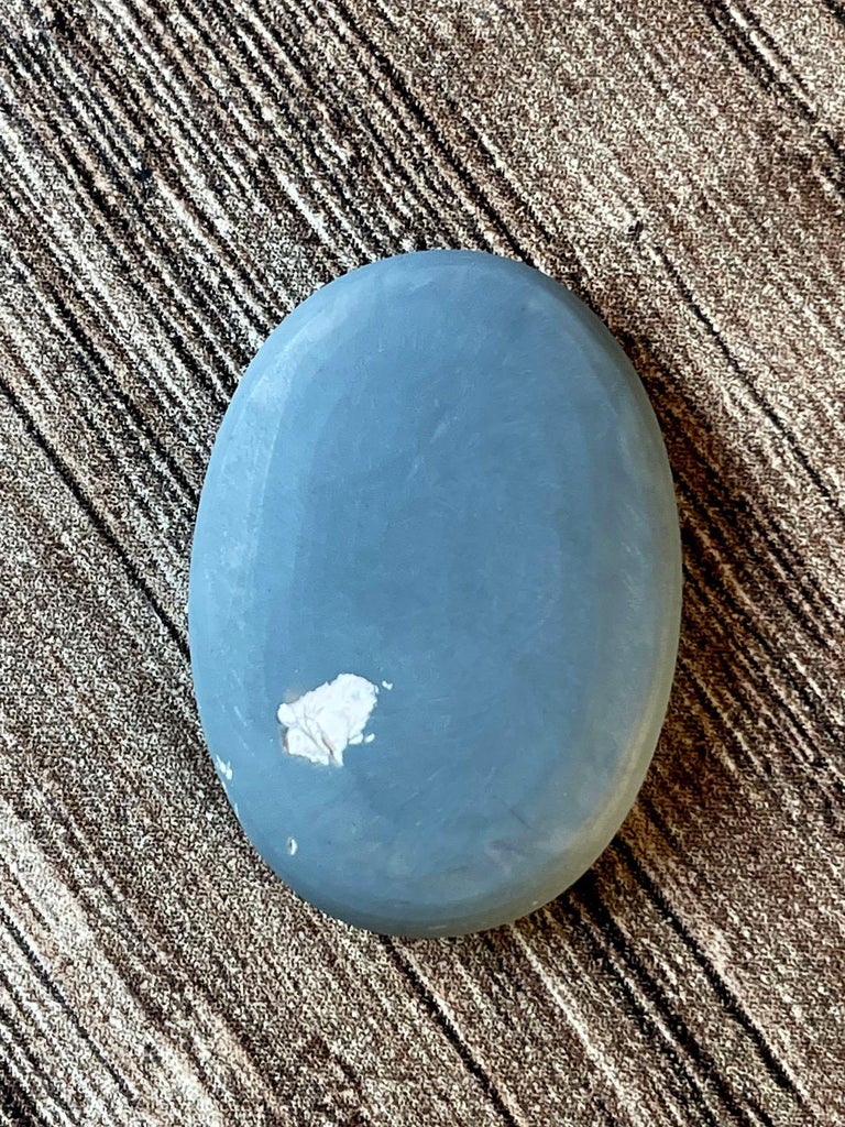Australian Opal Cabochon Unique Pattern Light Blue Neon Green Grey ...