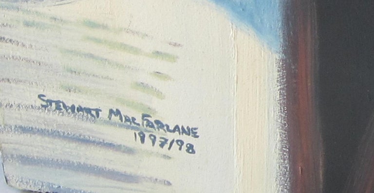 Australian Painter, Stewart Macfarlane ‘1953- ' Suntown Diptych For ...