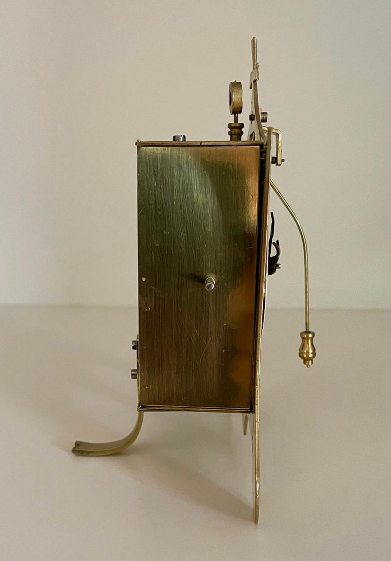 Austrian Brass Zappler Clock, circa 1820 For Sale at 1stDibs