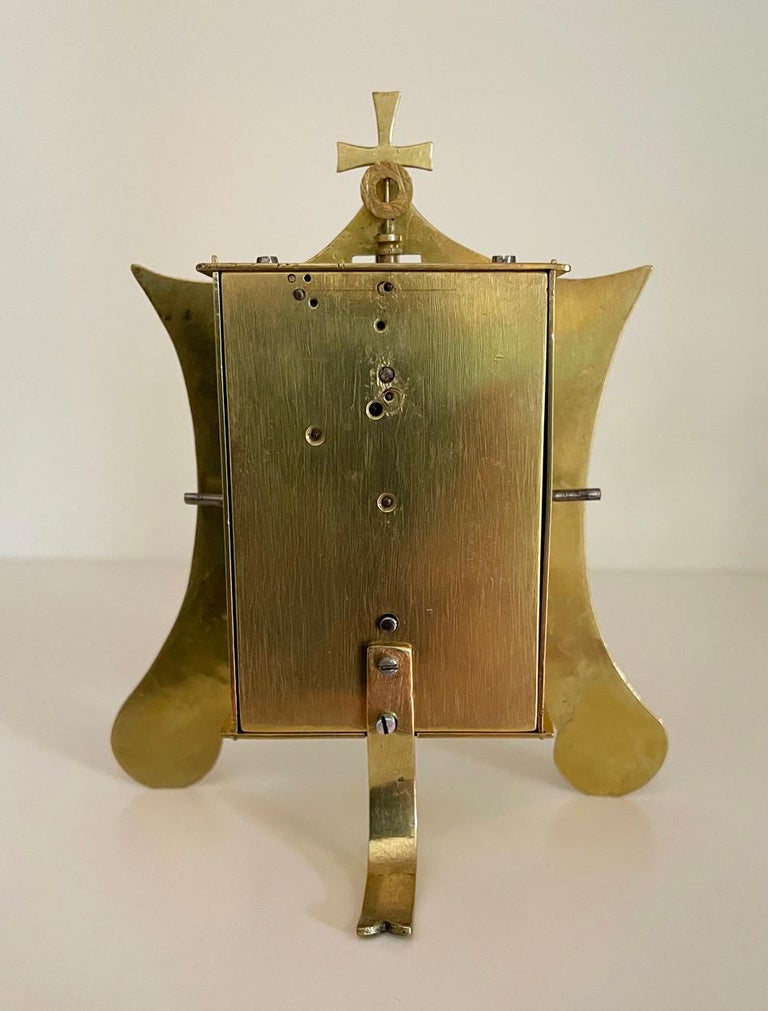 Austrian Brass Zappler Clock, circa 1820 For Sale at 1stDibs