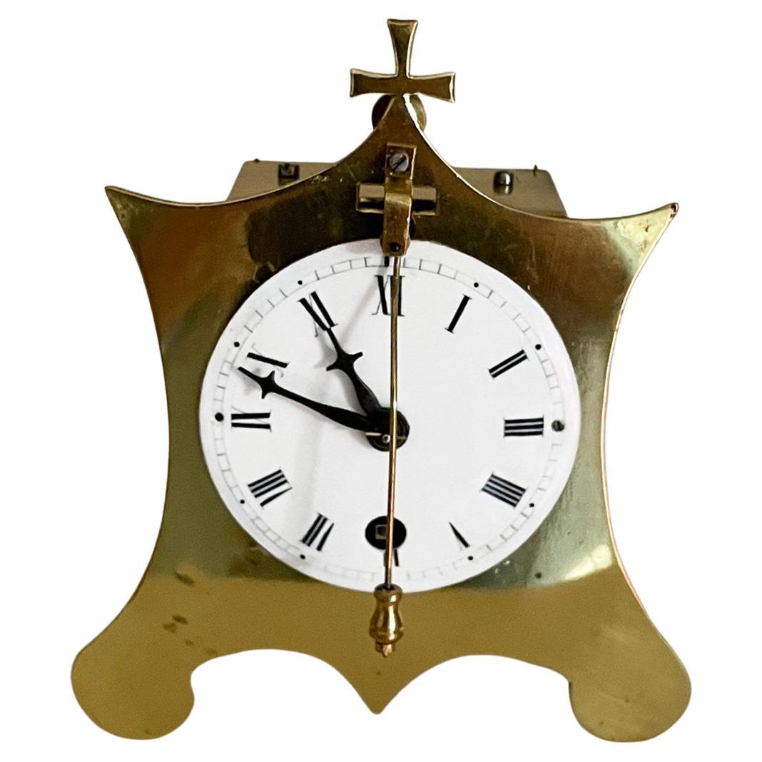 Austrian Brass Zappler Clock, circa 1820 For Sale at 1stDibs