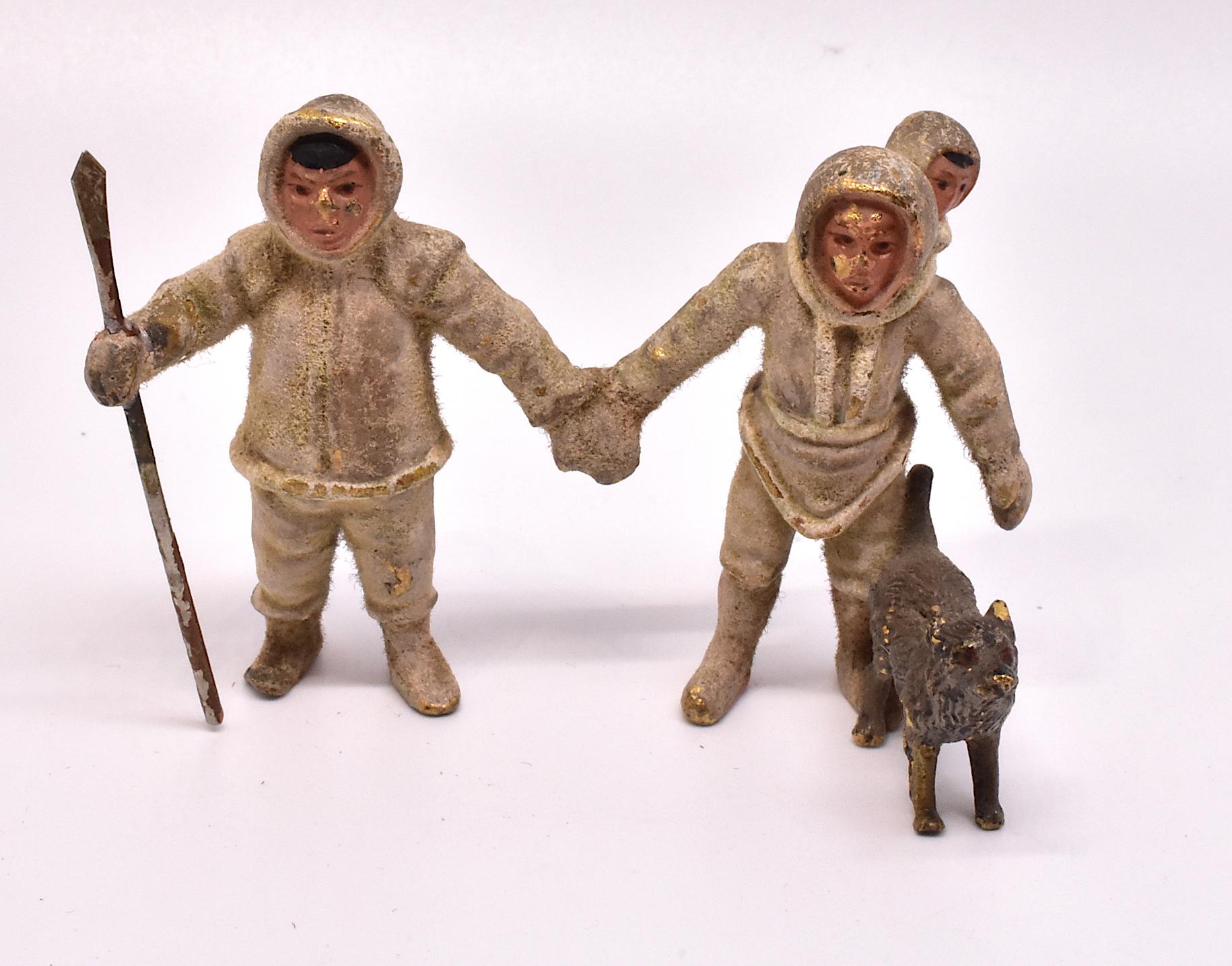 Austrian Bronze Miniature Inuit Family For Sale at 1stDibs | austrian ...