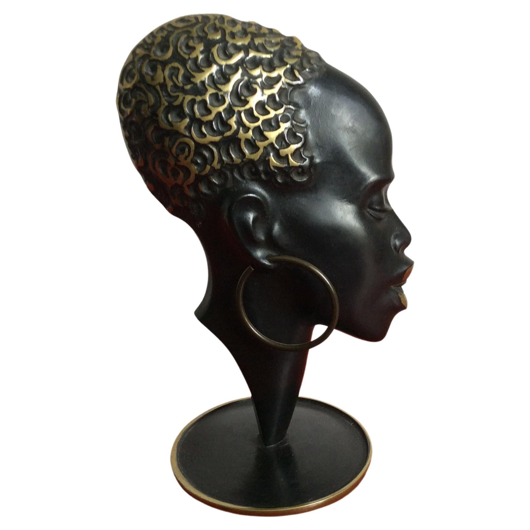 Richard Thuss Austrian Gilt Bronze Figure of an Oriental Woman Dancing ...