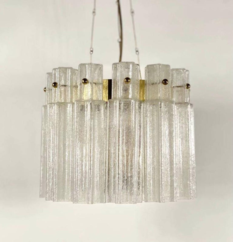 Austrian Chandelier in Glass from Kalmar Lighting, Vintage, 1970s For ...
