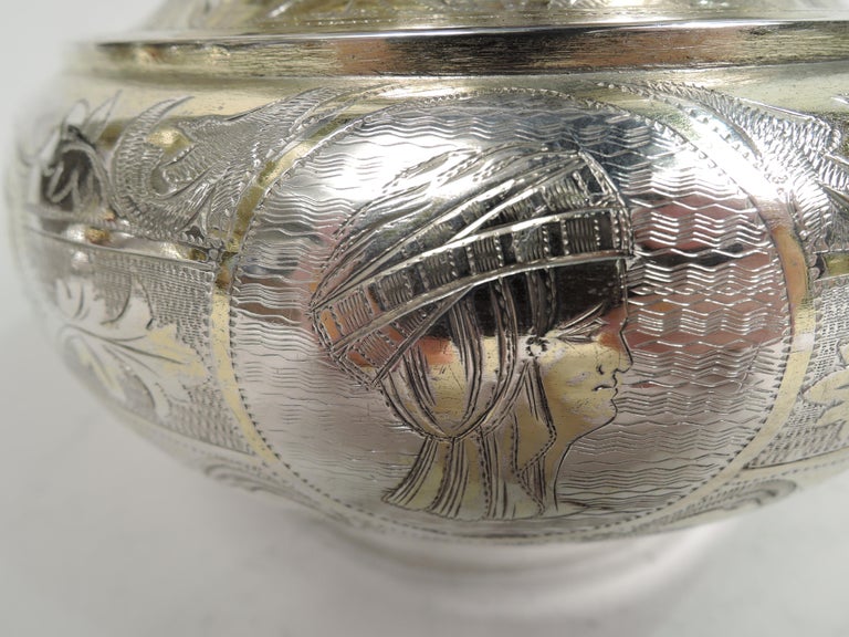 Austrian Classical Medallion Box with Sweet and Sentimental Finial For ...