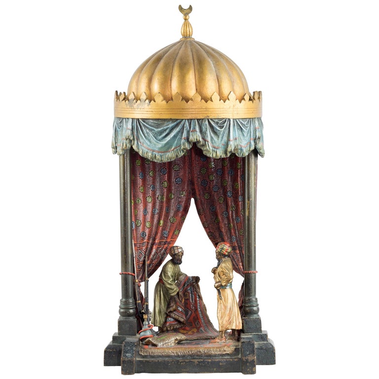 Austrian Cold Painted Bronze by Bergmann For Sale at 1stDibs