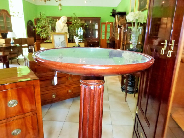 Austrian Flower Column Made of Mahogany, circa 1830-1850 For Sale at ...