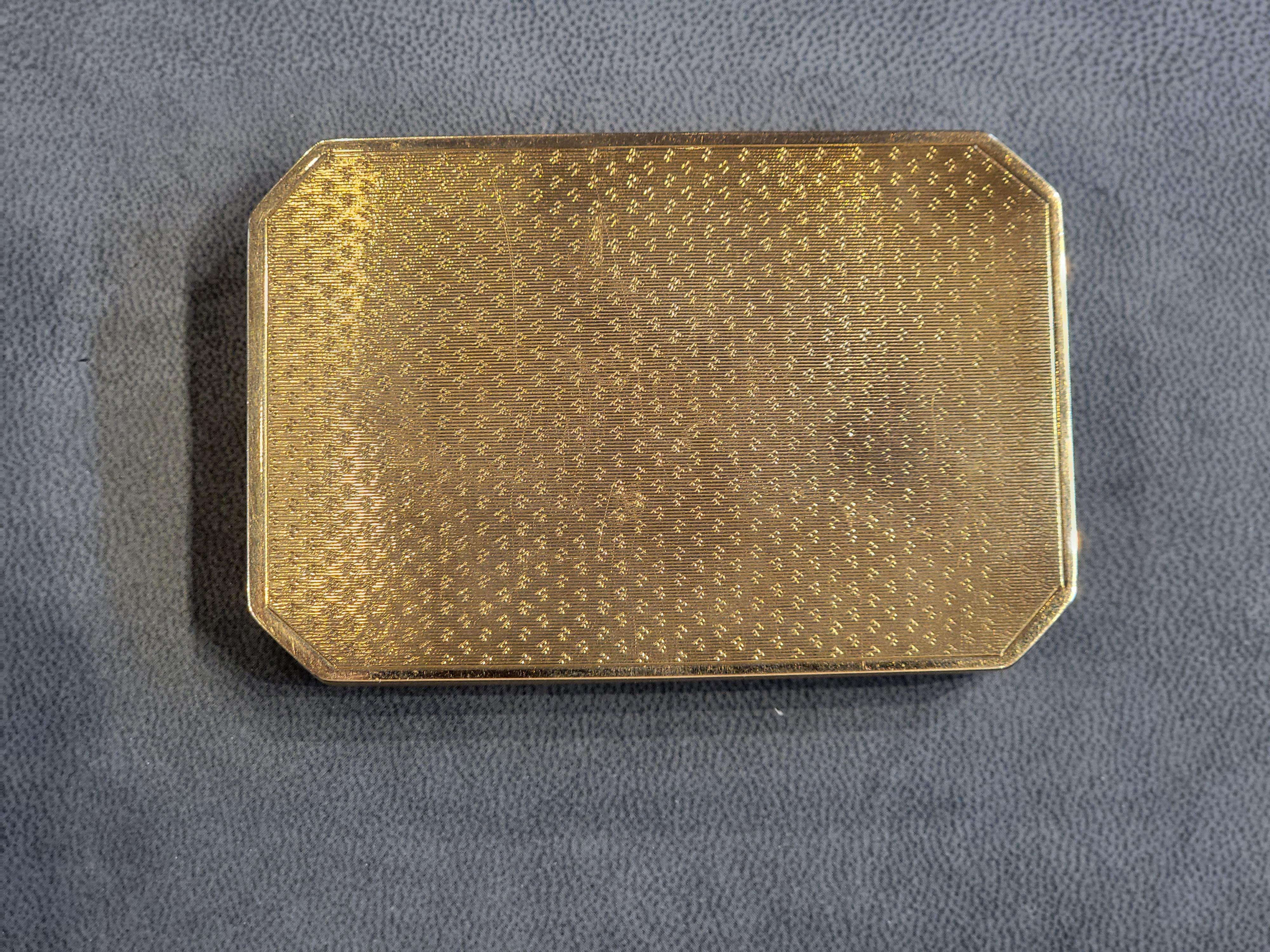 Austrian Gold Snuff Box For Sale at 1stDibs