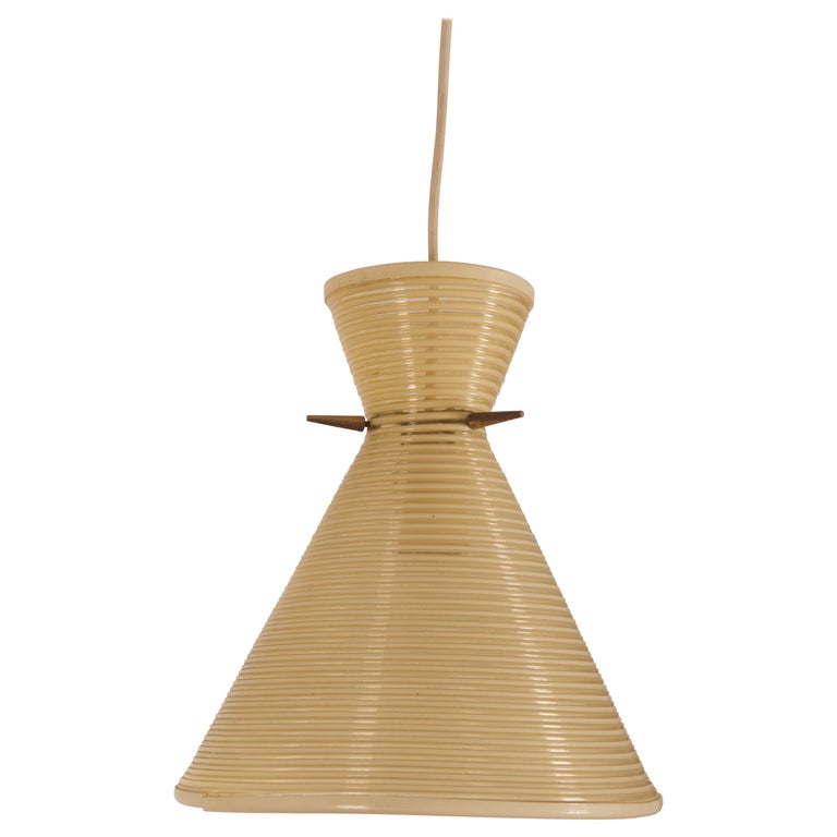 Austrian Textured Plastic Pendant For Sale at 1stDibs