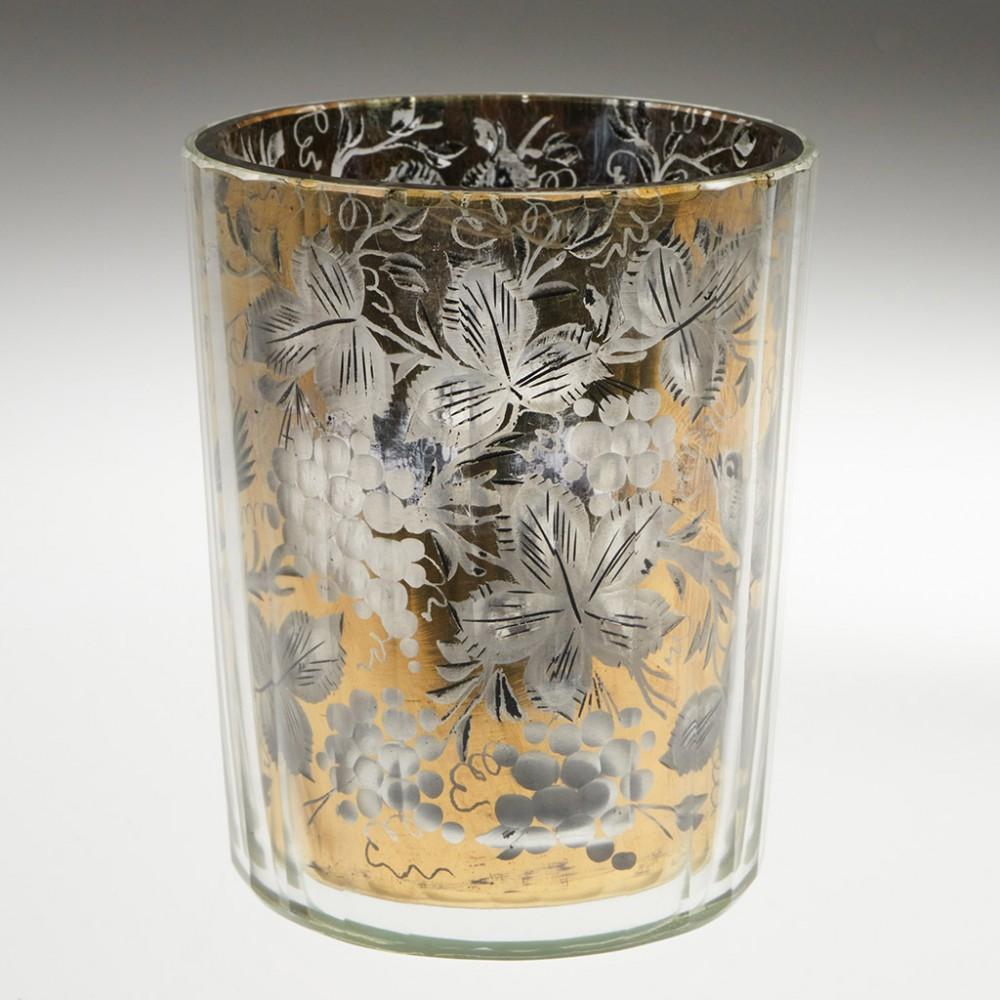 Austrian Zwischengold Decorated Coin Glass Tumbler c1890 For Sale at ...