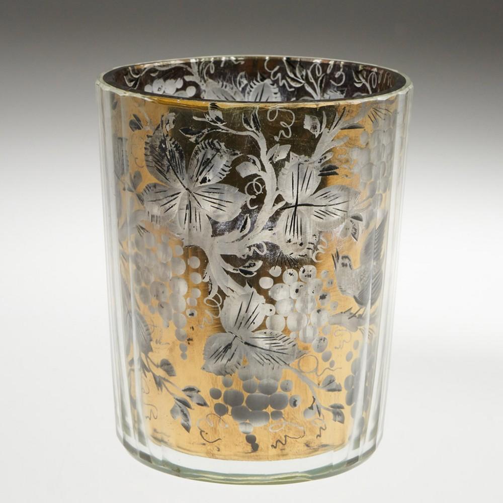 Austrian Zwischengold Decorated Coin Glass Tumbler c1890 For Sale at ...
