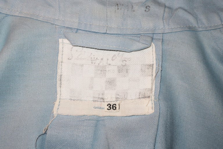 Authentic 1960’s Auto Racing Uniform Suit at 1stDibs