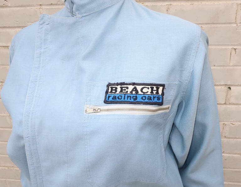 Authentic 1960’s Auto Racing Uniform Suit at 1stDibs