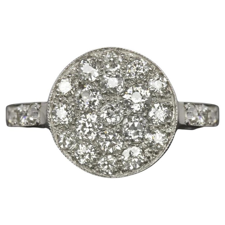 Authentic 2.40 Carat Art Deco Style Old European D COLOR Diamonds For ...