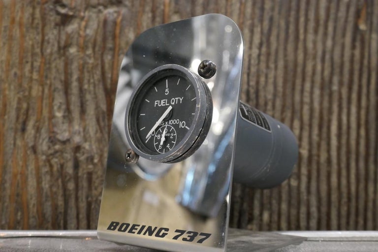 Authentic Aircraft Boeing 737 Cockpit Instrument Fuel Gauge For Sale at ...