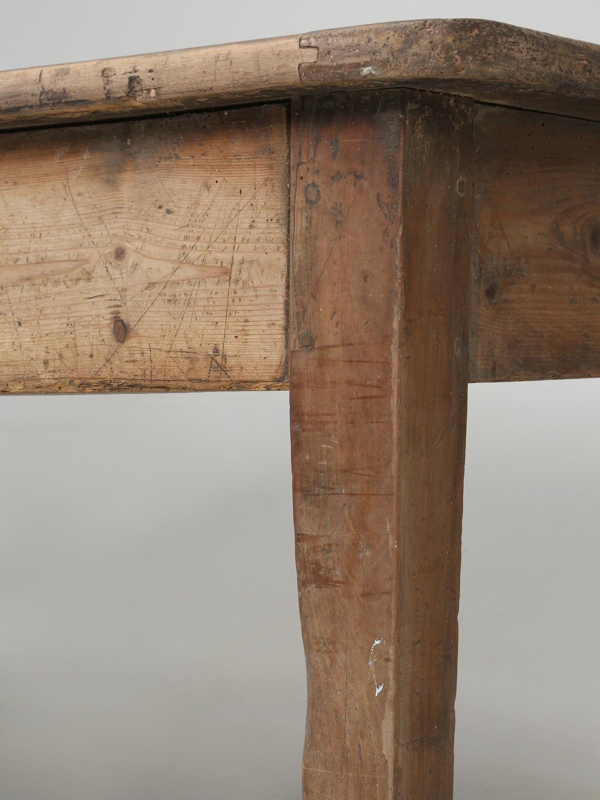 Authentic Antique French Farm House Table with Its Original Unrestored ...