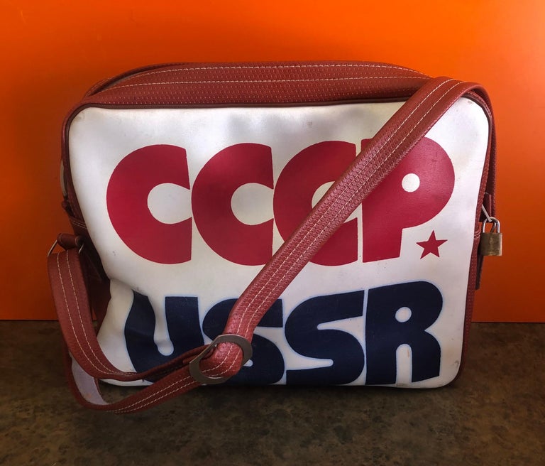 Authentic CCCP USSR Olympic Sports Bag For Sale at 1stDibs | olympic ...