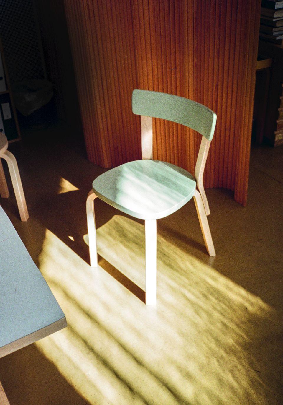 Authentic Chair 69 in Birch by Alvar Aalto and Artek For Sale at 1stDibs