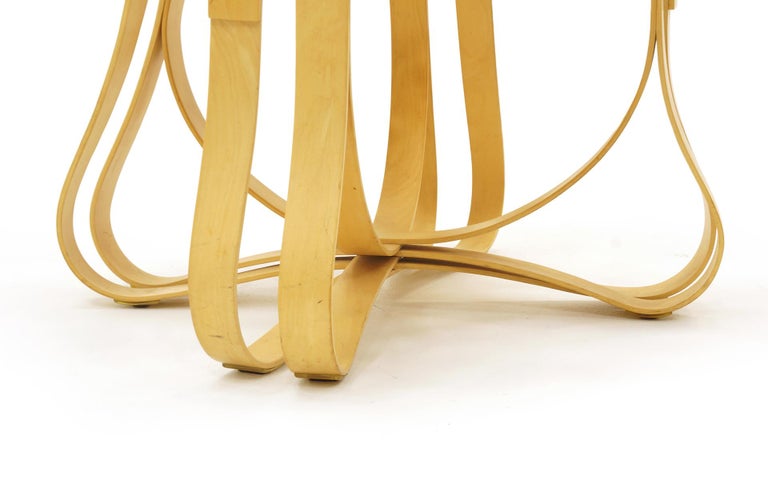 Authentic Cross Check Chair by Frank Gehry for Knoll, Bent Wood with ...