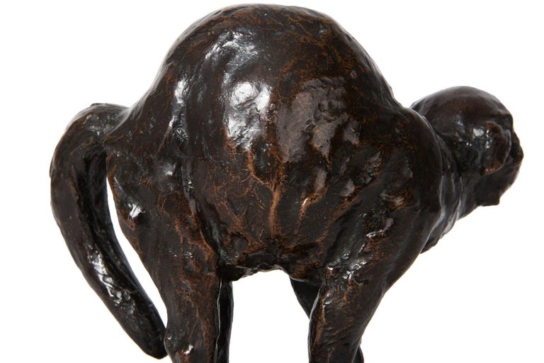 Authentic Frederick Roth "Hissing Cat" '1913' Bronze Sculpture, Gorham ...