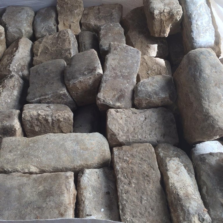 Authentic French Antique Cobble Stone from France, 17th Century For ...