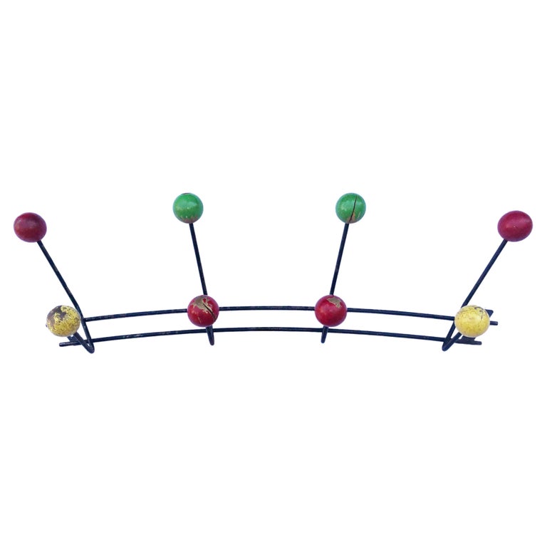 Authentic French Atomic Coat Rack at 1stDibs
