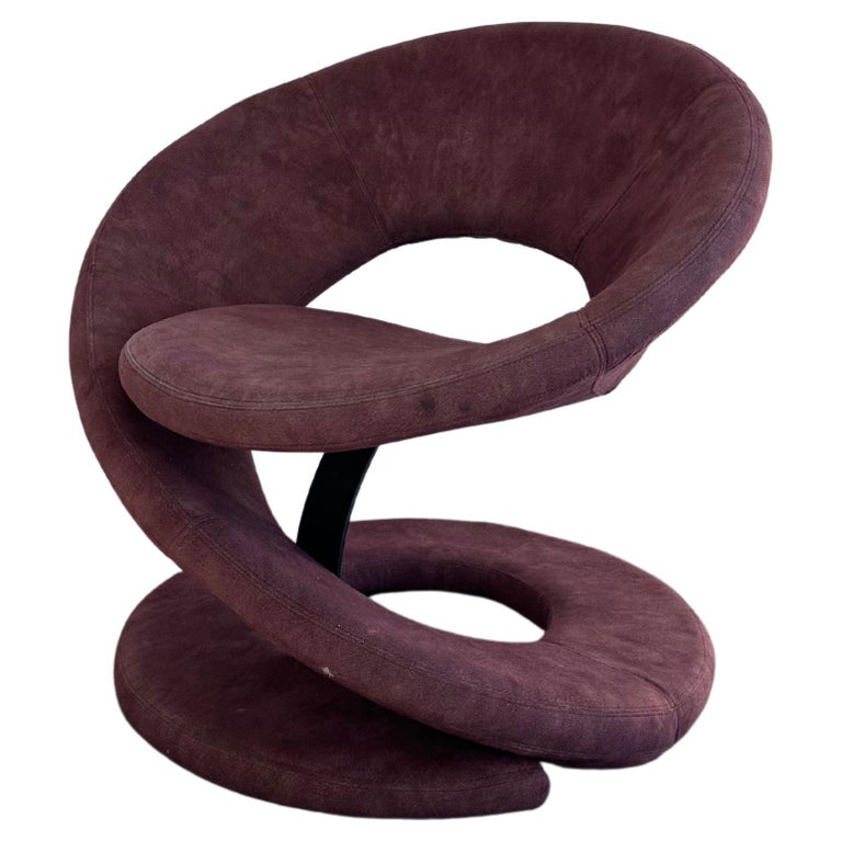 Authentic Jaymar Quebec 69 sculptural Ribbon chair For Sale at 1stDibs