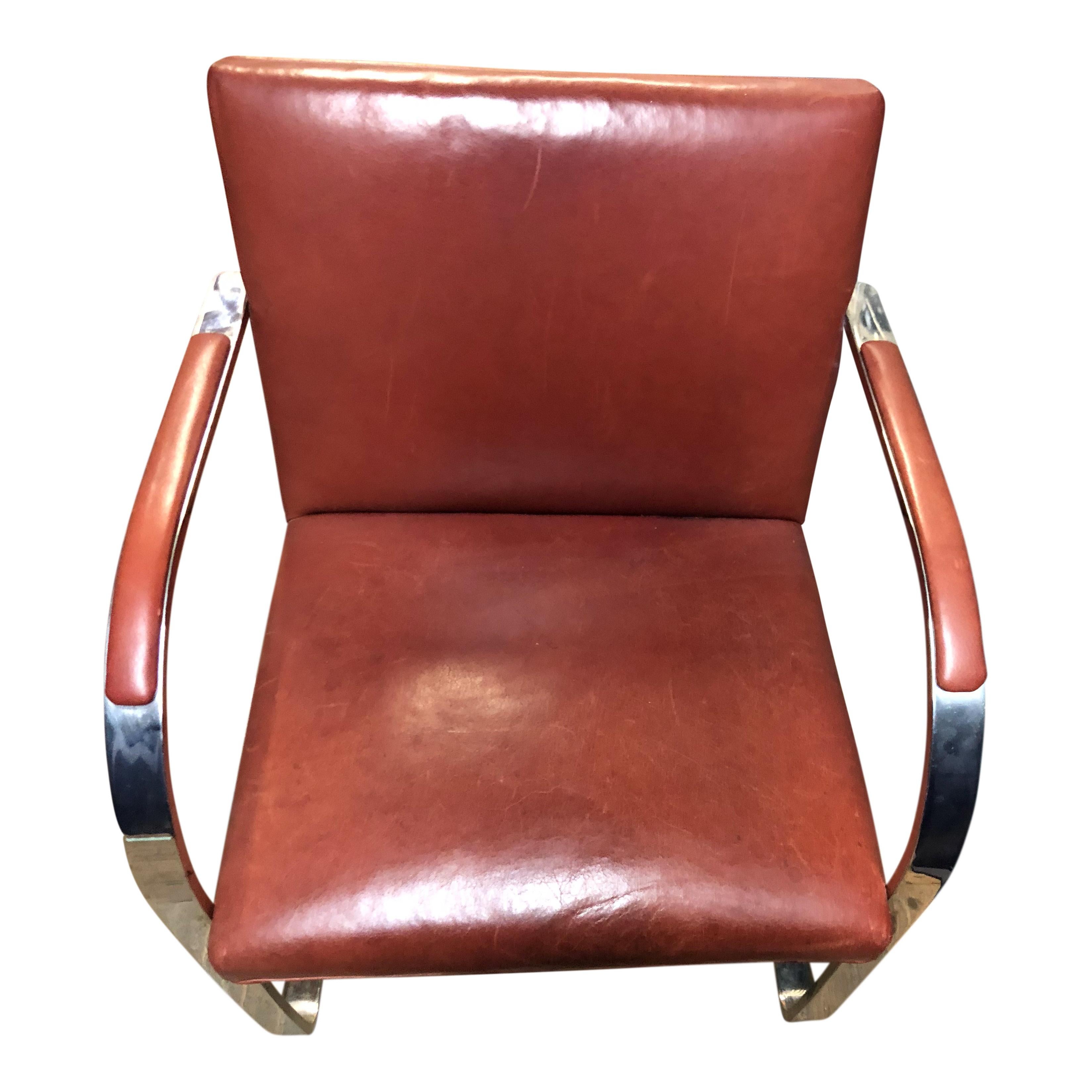 Authentic Knoll Brno Chairs by Mies Van Der Rohe at 1stDibs | knoll ...