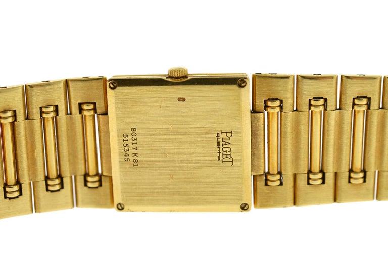 Authentic Ladies Piaget Dancer Solid 18 Karat Yellow Gold 89 GR. Watch ...
