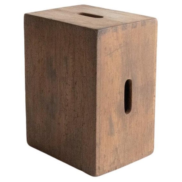 Le Corbusier Box Stool Chandigarh For Sale at 1stDibs