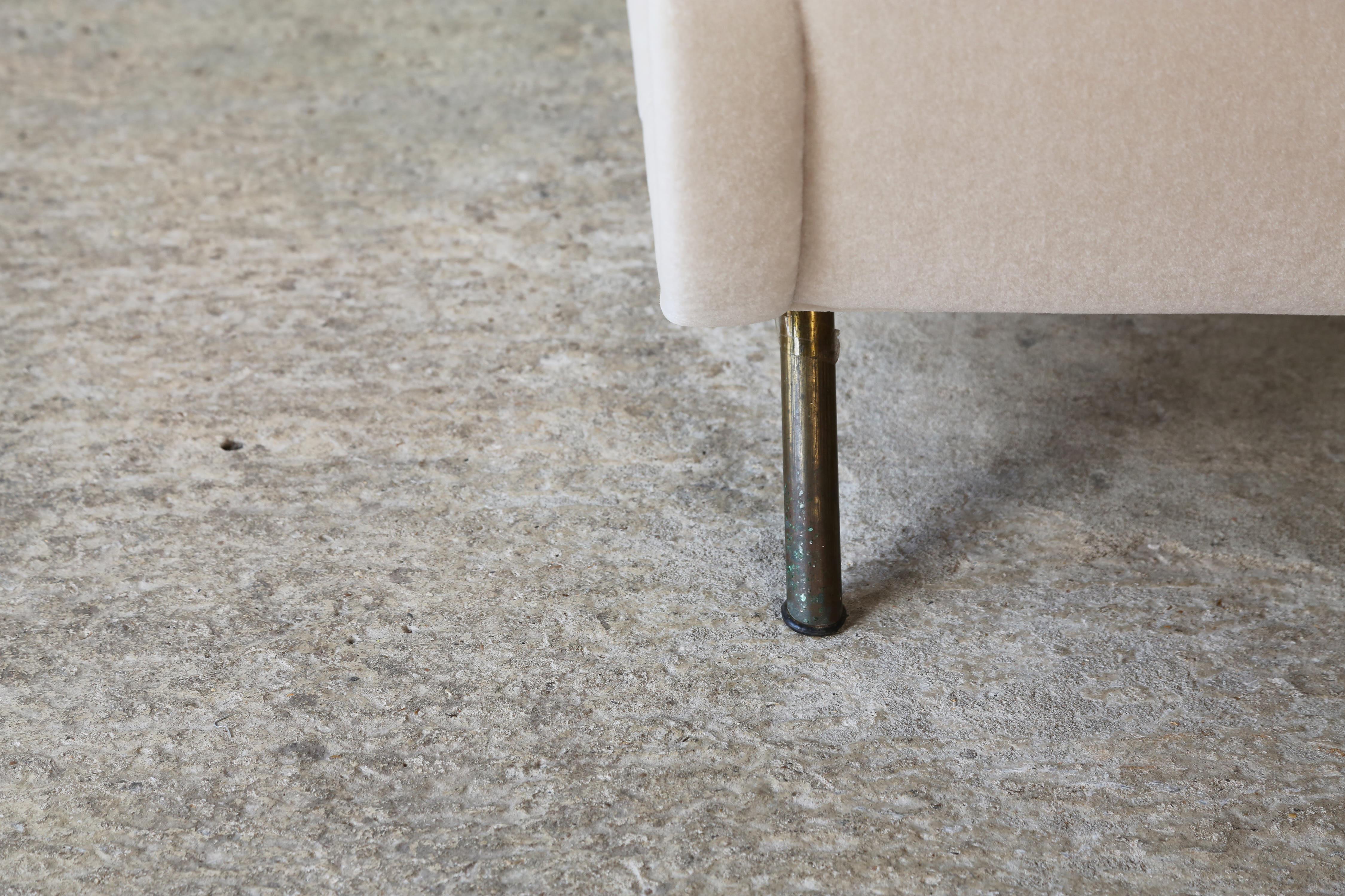 Authentic Marco Zanuso Lady Chairs, Italy, 1950s, New Pure Mohair For ...