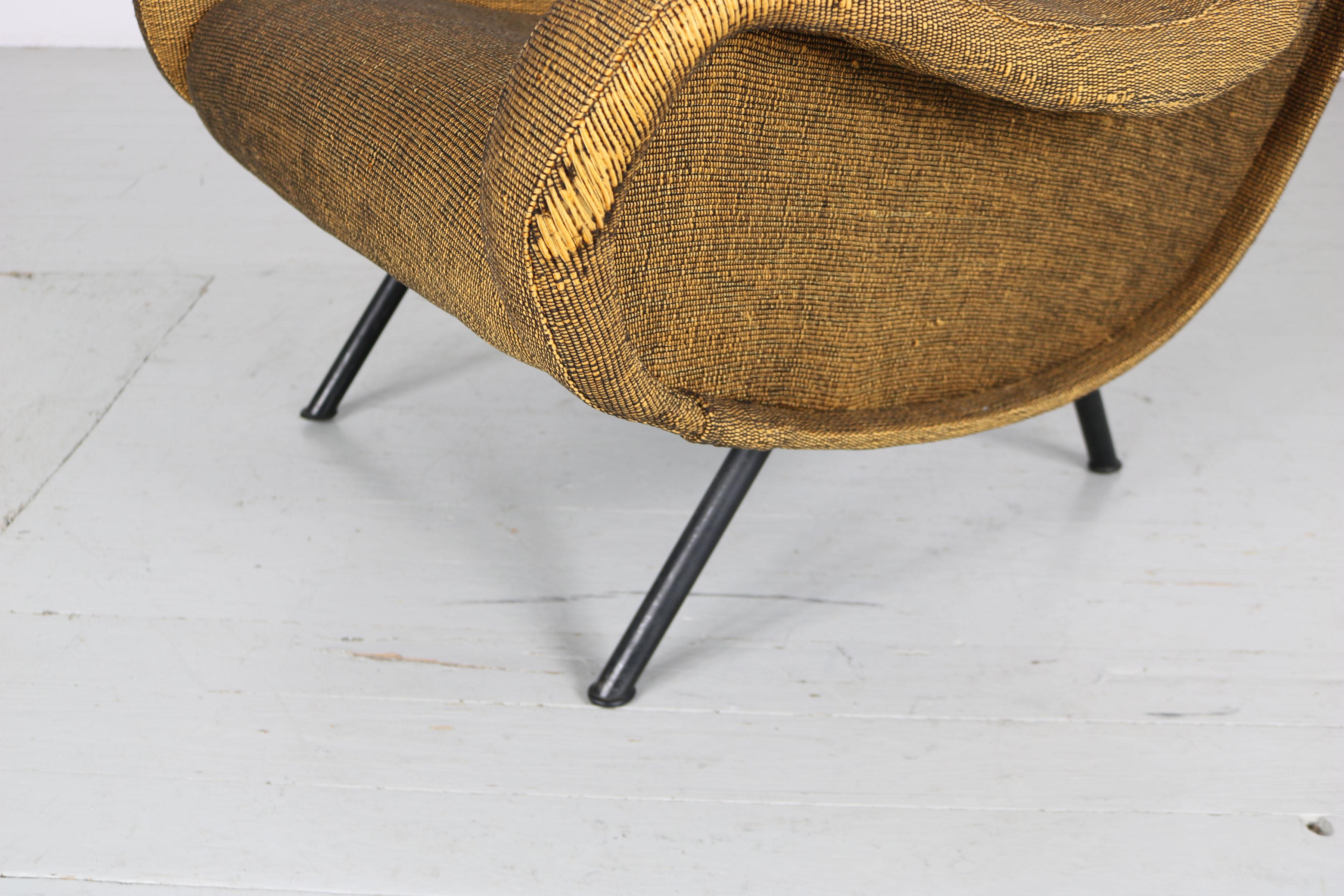 Authentic Marco Zanuso Senior Chair, Arflex, Italy, 1950s For Sale at ...