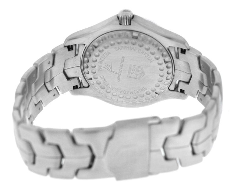 Authentic Men's Limited TAG Heuer Link Tiger Woods Automatic Watch For ...