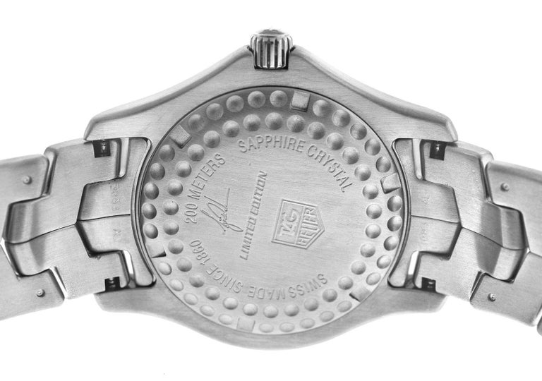 Authentic Men's Limited TAG Heuer Link Tiger Woods Automatic Watch For ...