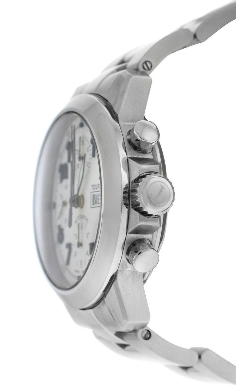 Authentic Men's Tourneau Sportgraph Valjoux Chronograph Day Date Watch ...