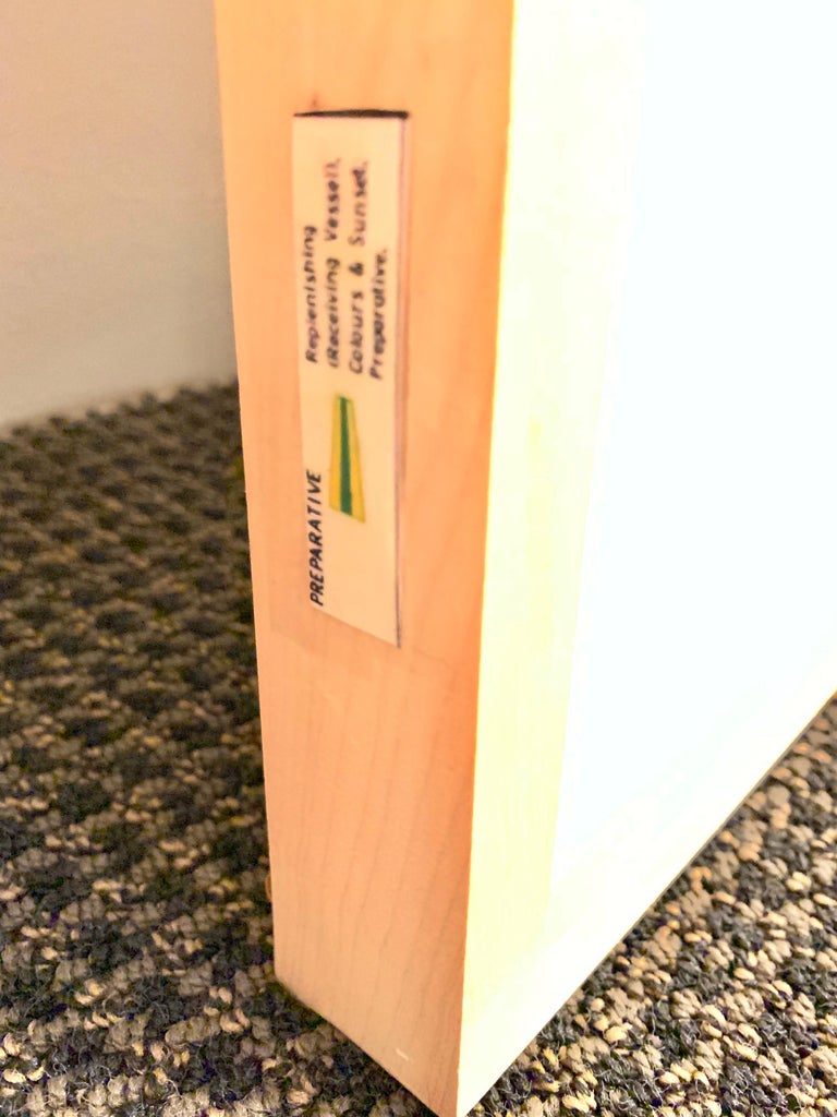 Authentic Nautical Signal Flag from 1940's Framed Professionally at 1stDibs