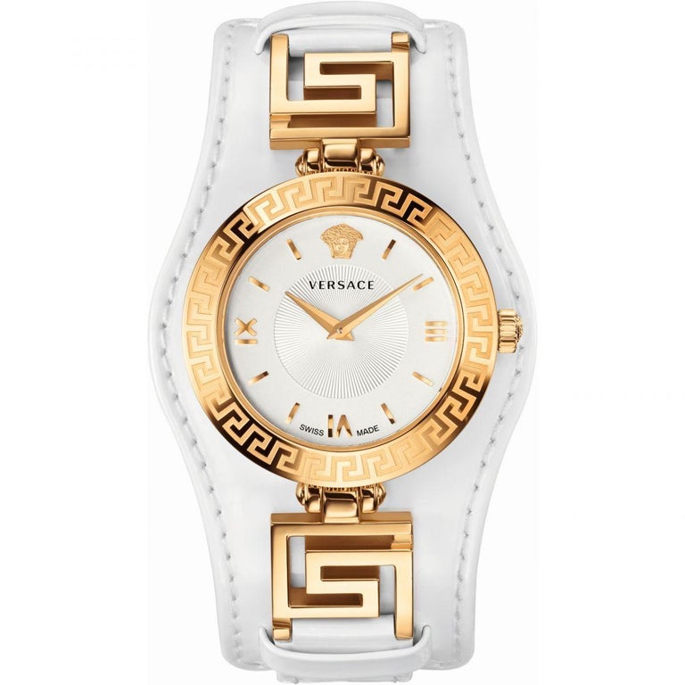 Authentic New Versace V-Signature VLA01 0014 Gold Plated Quartz Watch ...