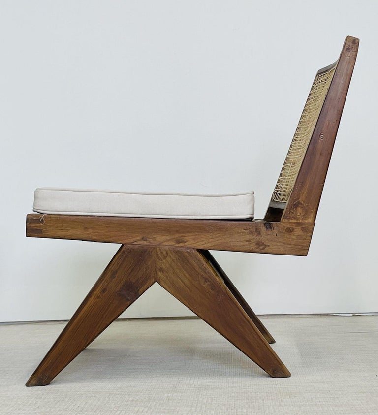Pierre Jeanneret Armless Easy Chairs, Lounge / Slipper, Mid-Century For ...